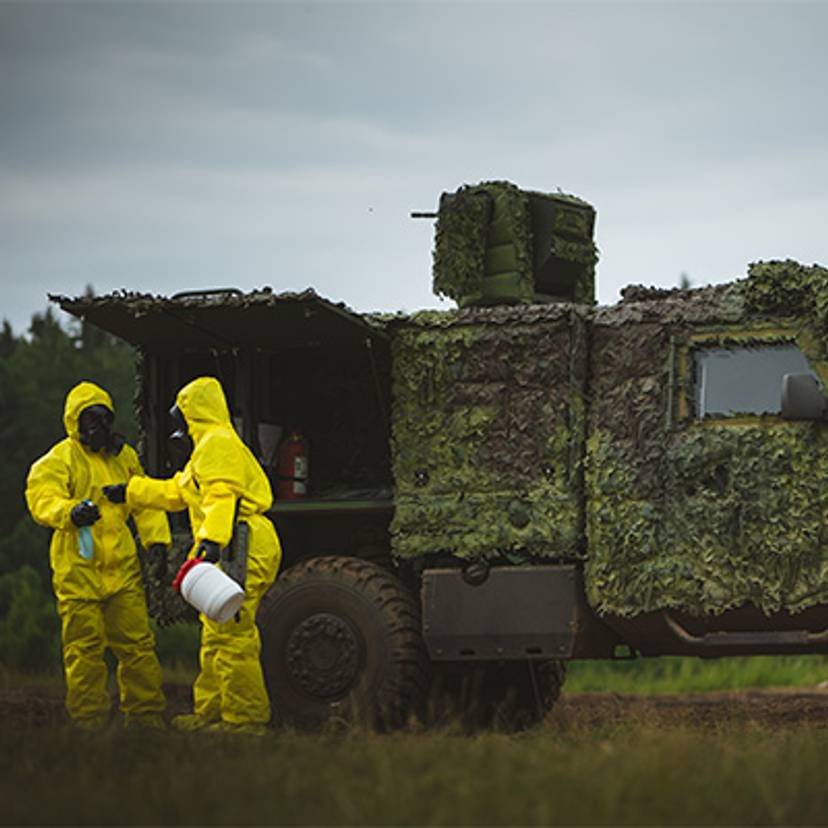 31. pluk radiační, chemické a biologické ochrany | Do armády